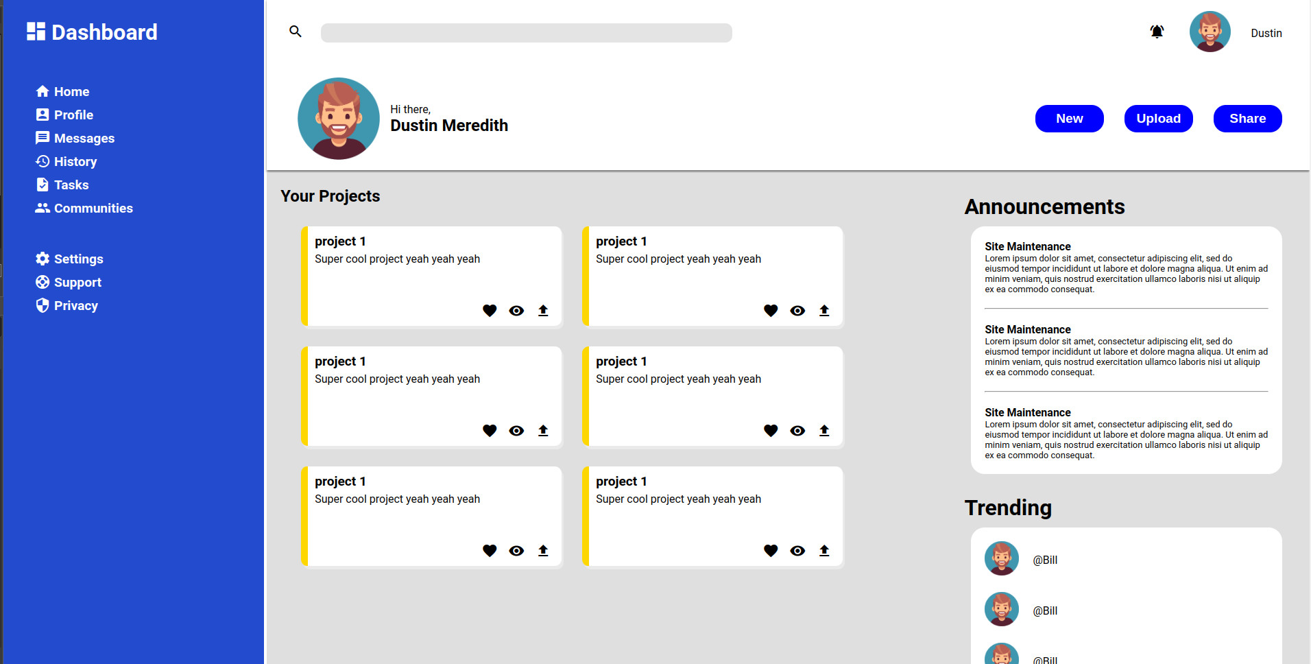 GitHub - dusmer/admin-dashboard